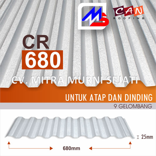 Atap Zincalume Can Roofing - Distributor Resmi | CV. Mitra Murni Sejati