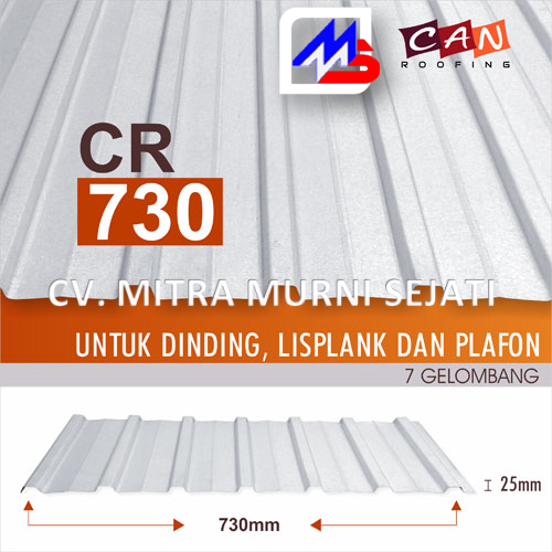 Atap Zincalume Can Roofing - Distributor Resmi | CV. Mitra Murni Sejati