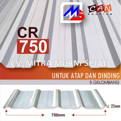 Atap Zincalume Can Roofing - Distributor Resmi | CV. Mitra Murni Sejati